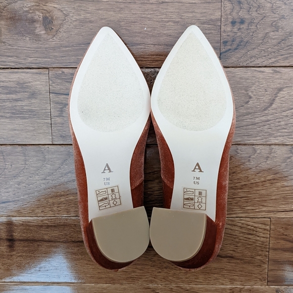 Anthropologie | Shoes | Htf Anthropologie Scalloped Velvet Heels | Poshmark